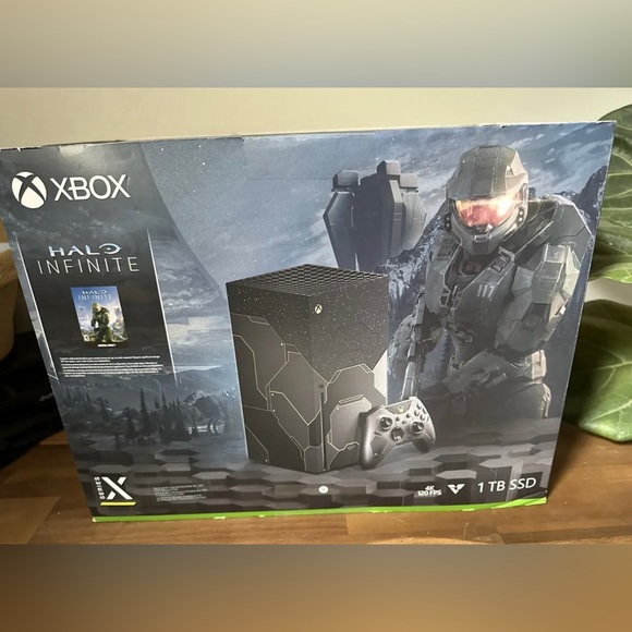 Microsoft | Video Games & Consoles | Microsoft Xbox Series X Tb Console Halo Infinite Limited ...